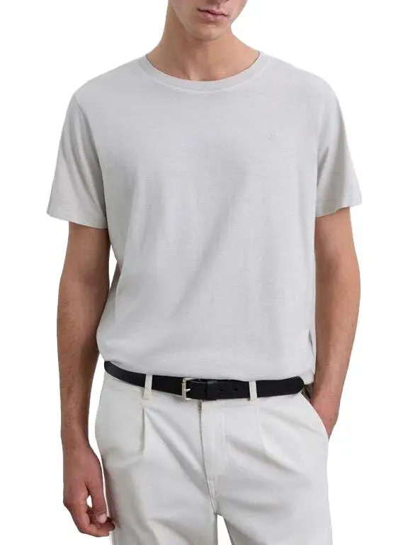 SCALPERS Skull Winter Tee - Lightgrey