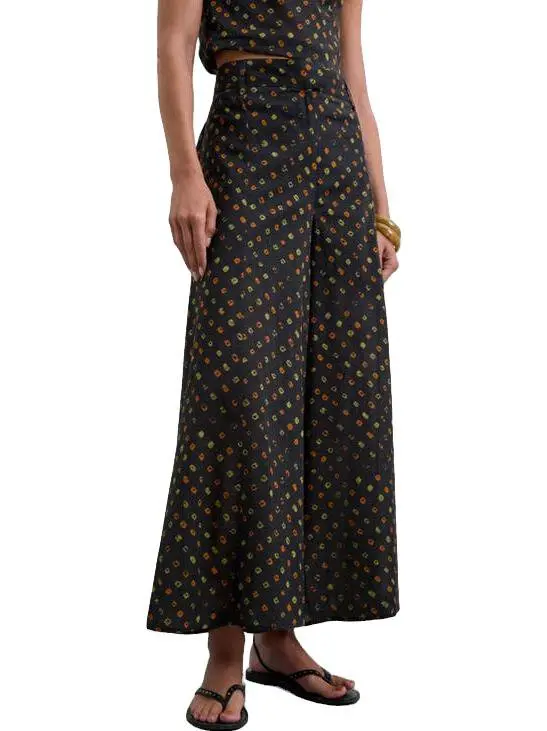 SCALPERS Printed Pant - Black