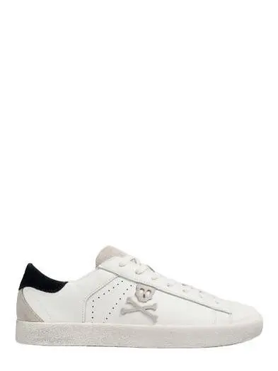 SCALPERS Side Skull Henry Sneakers - Whiteindigo