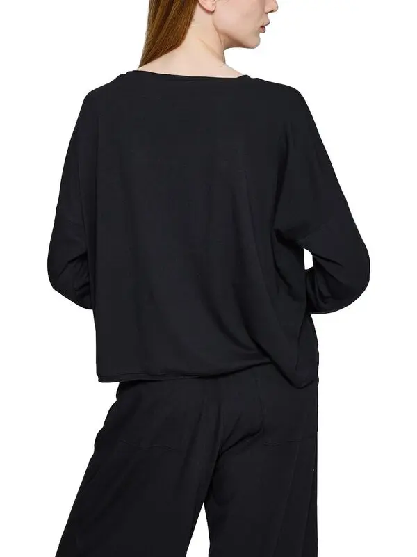 LUUKAA Lana Boxy Blouse - Bordeaux