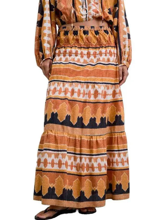 SCALPERS Printed Skirt - Multicolor