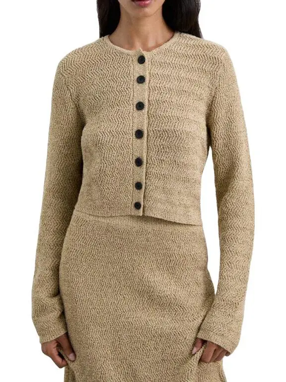 SCALPERS Knit Cardigan - Taupe