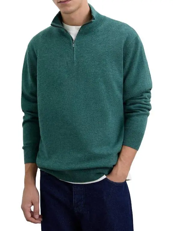 SCALPERS Peak Tricot Knit Sweater - Green