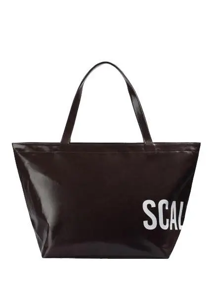 SCALPERS Fabcoated Shopper Bag - Grey