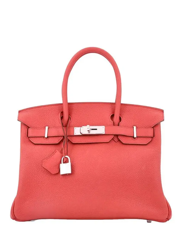 HERMES Birkin 30 Handbag - Bougainvillier