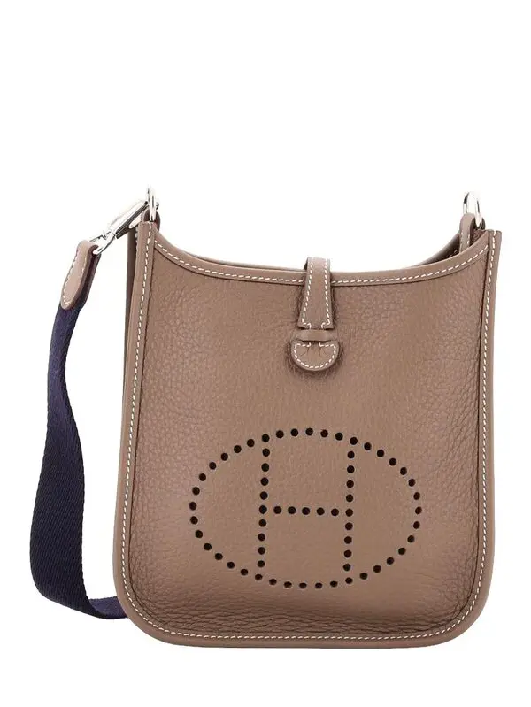 HERMES Evelyne Bag Gen Iii Clemence Tpm - Etoupe
