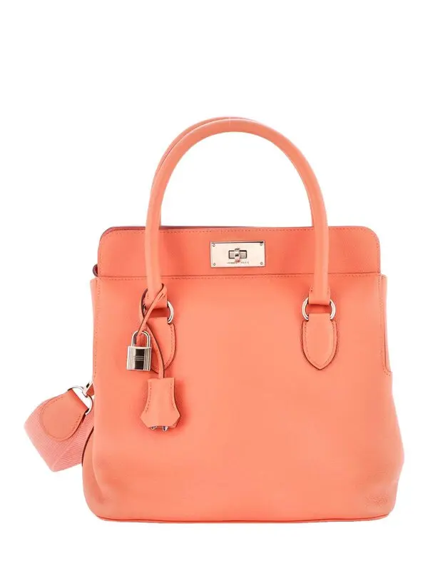 Hermès Toolbox Bag Evercolor 26 - Flamingo