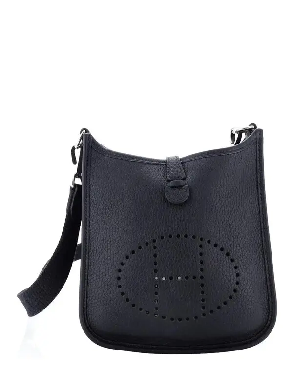 HERMES Evelyne Bag Gen Iii Clemence Tpm - Noir