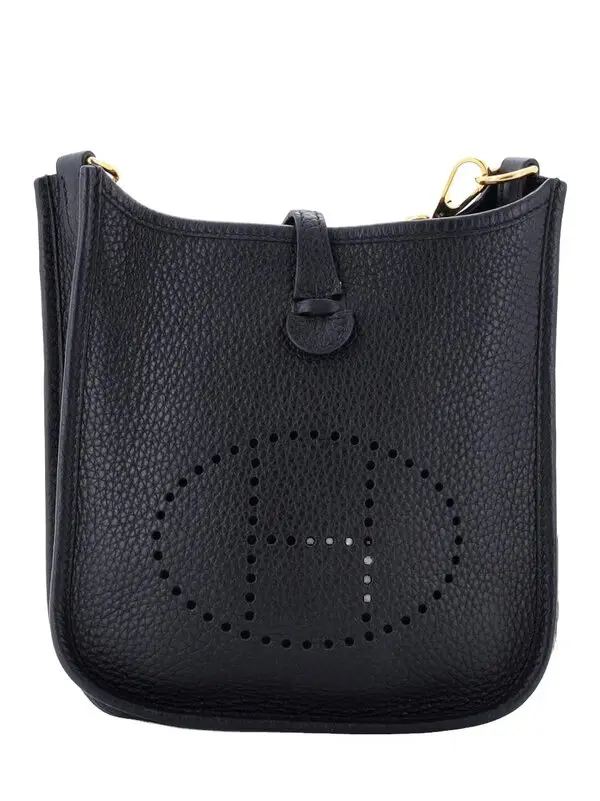 Hermès Evelyne Bag Gen Iii Clemence Tpm - Black