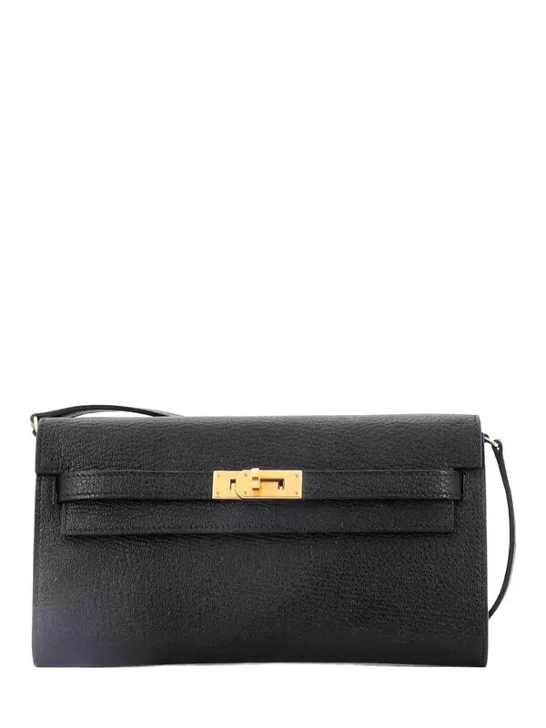 HERMES Kelly To Go Wallet Epsom - Noir