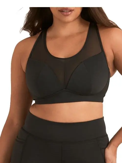 ADORE ME Aura Aura Sports Bra - Black