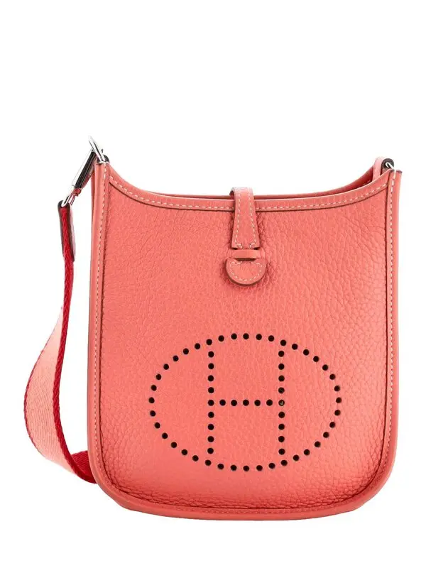 HERMES Evelyne Bag Gen Iii Clemence Tpm - Crevette