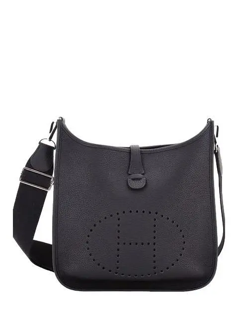 Hermès Evelyne Bag Gen Iii Clemence Pm - Black
