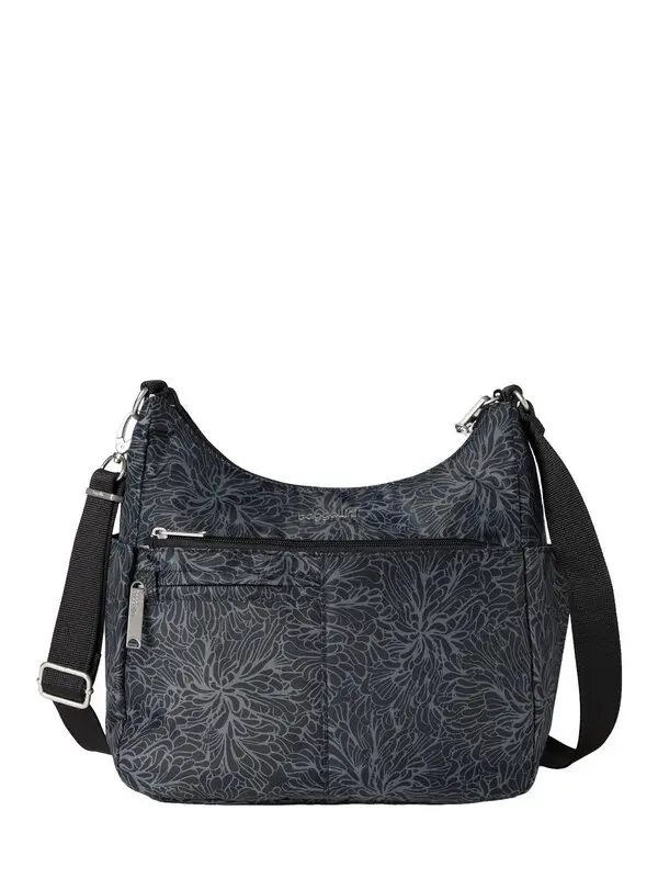 BAGGALLINI Securtex Anti-theft Free Time Crossbody Bag - Midnight Blossom