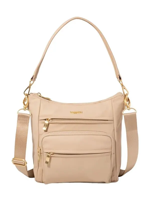 BAGGALLINI Nolita Convertible Crossbody - Desert Sand Twill