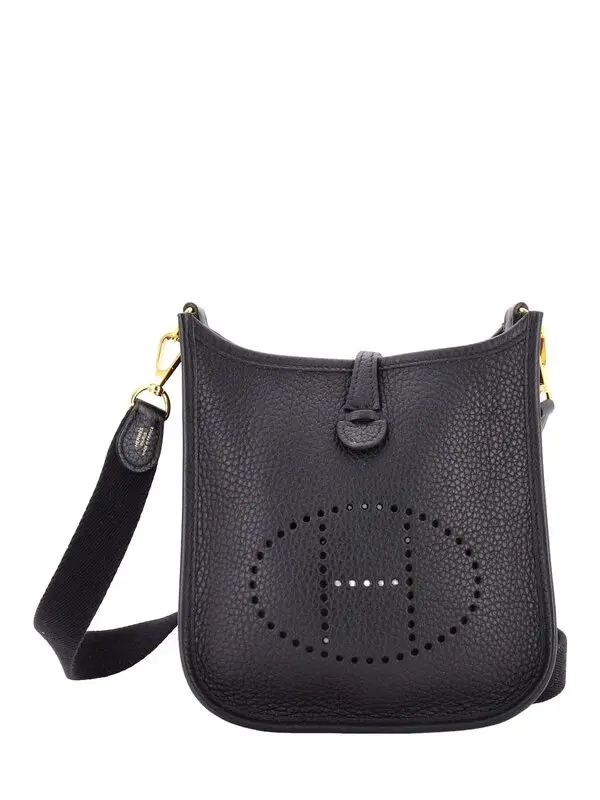 HERMES Evelyne Bag Gen Iii Clemence Tpm - Noir
