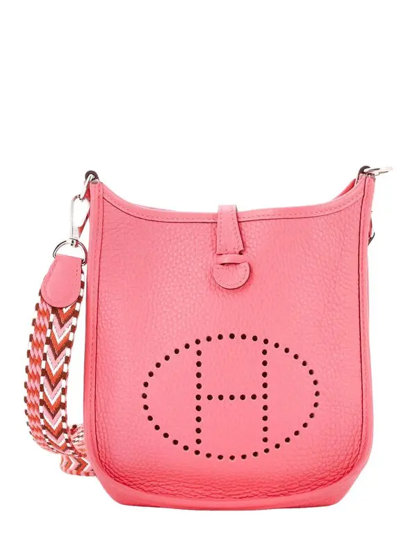 Hermès Evelyne Bag Gen Iii Clemence Tpm - Rose Azalee