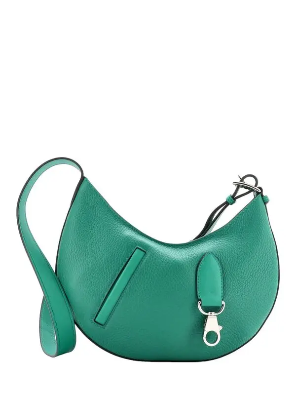 HERMES Halzan Bag Togo And Swift Petite - Vert Vertigo