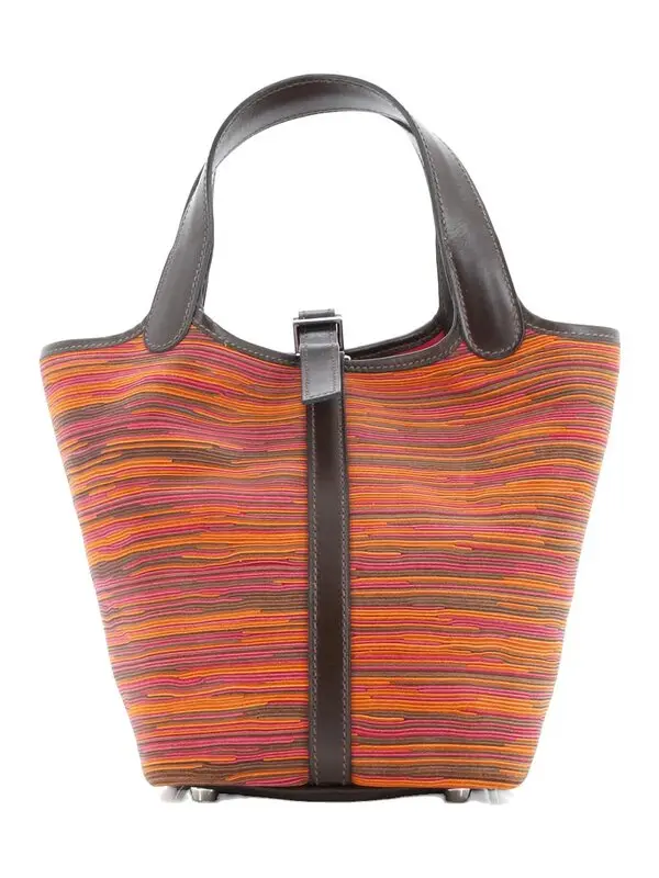 Hermès Picotin Bag Vibrato Pm - Brown