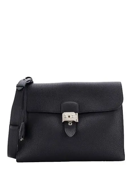 Hermès Sac A Depeches Messenger Bag Togo 29 - Black
