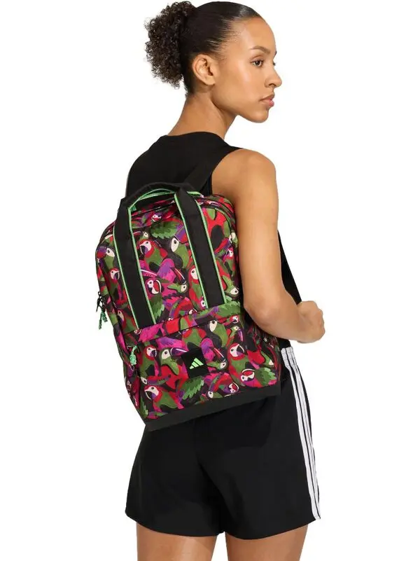 Adidas Farm Backpack - Black / Glory Purple / Active Maroon