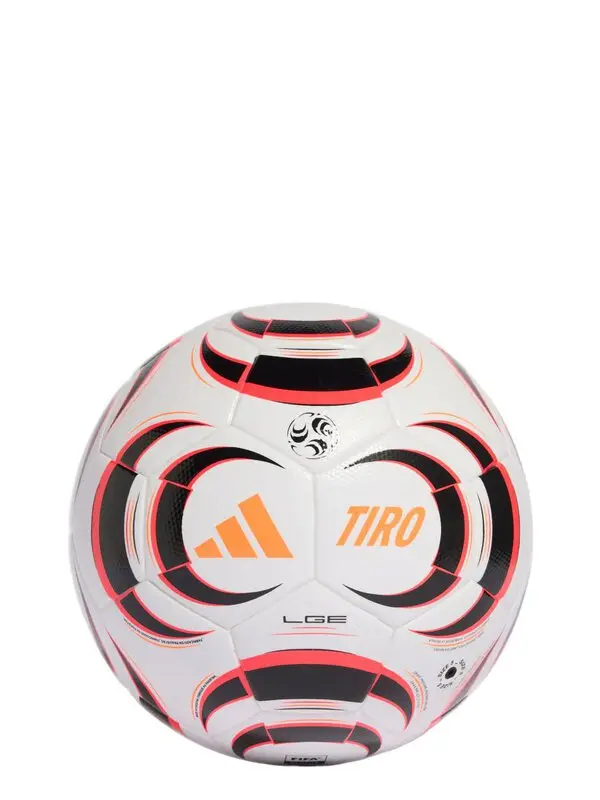 Adidas Tiro League Ball - White / Black / Lucid Red