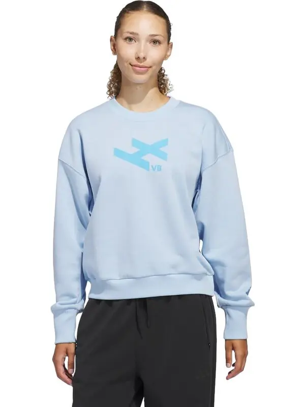 Adidas Lovb Houston Sweatshirt - Glow Blue
