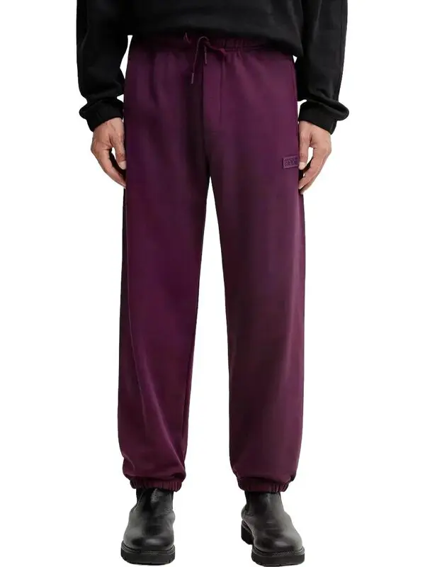 Versace Logo-detailed Track Pants - Purple