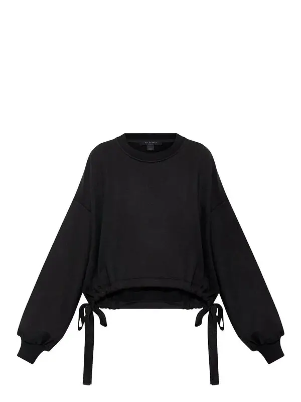 ALLSAINTS Tie-detail Sweater - Black