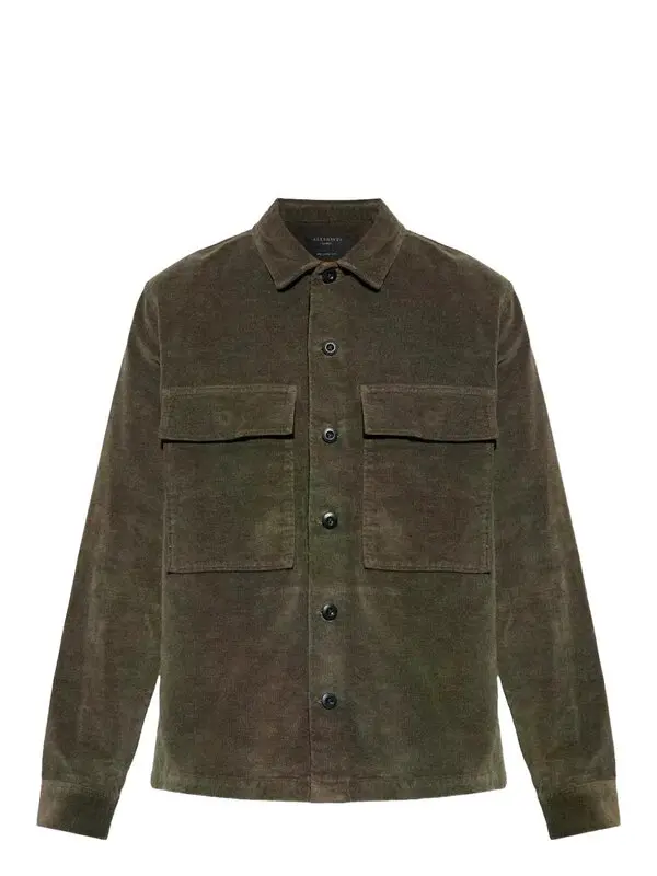 ALLSAINTS Hawker Pocket Shirt - Brown