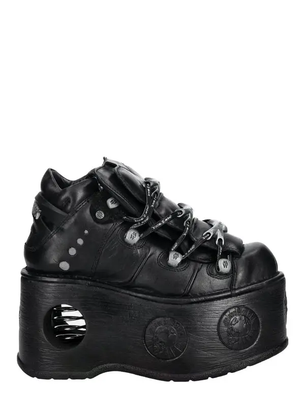 NEW ROCK 110mm Platform Sneakers - Black