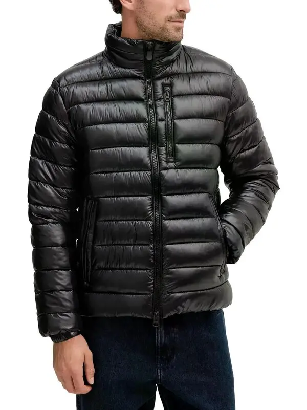 SAVE THE DUCK Zip-fastening Padded Jacket - Black