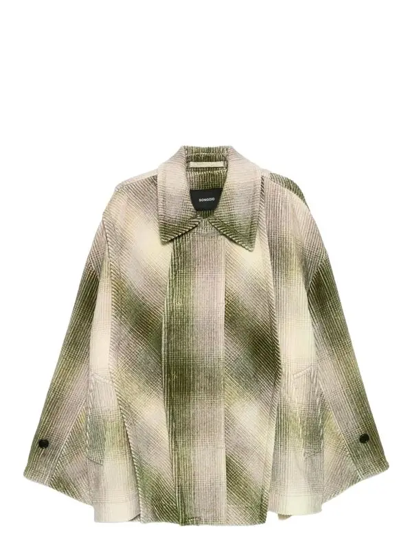 SONGZIO Cut Out Chore Jacket - Green