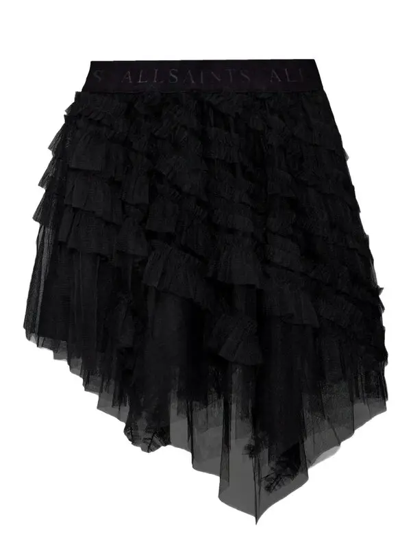 ALLSAINTS Jayde Tulle Skirt - Black