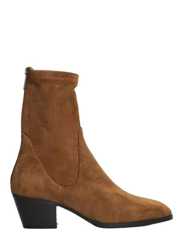 EVALUNA Texan Ankle Boots - Leather Color