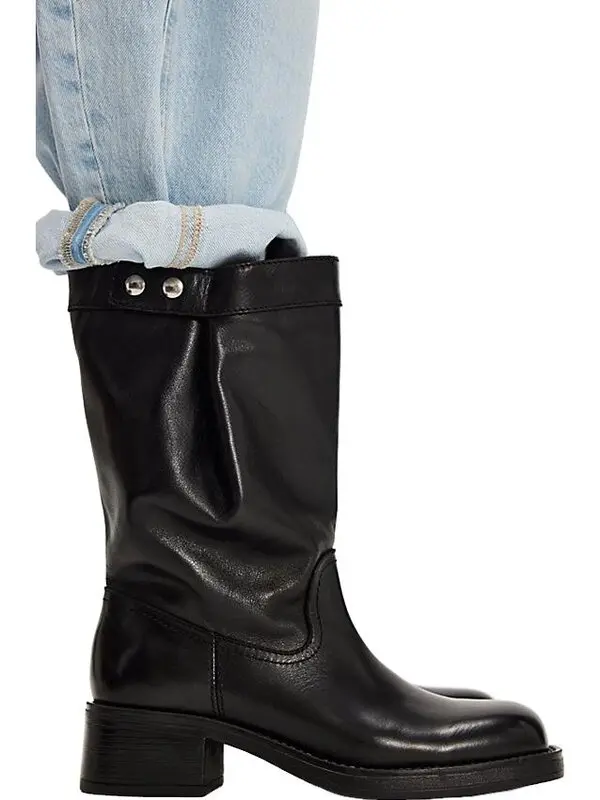 PAVEMENT Thera Slouch Boots - Black
