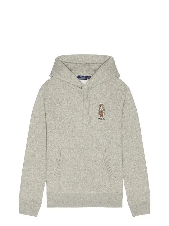Polo Ralph Lauren Novelty Heritage Bear Hoodie - Loft Heather