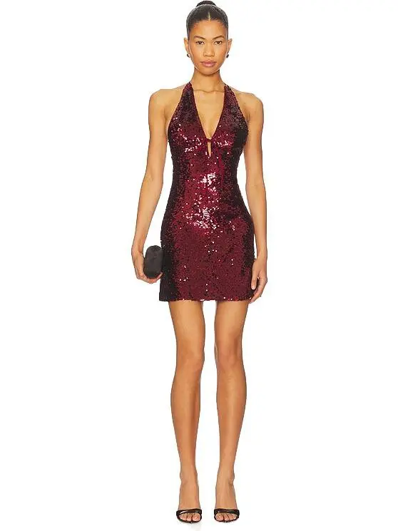 NIA Rodeo Mini Dress - Pinot