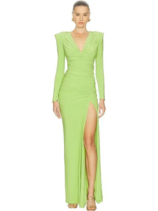ZHIVAGO We're Not Us Gown - Lime