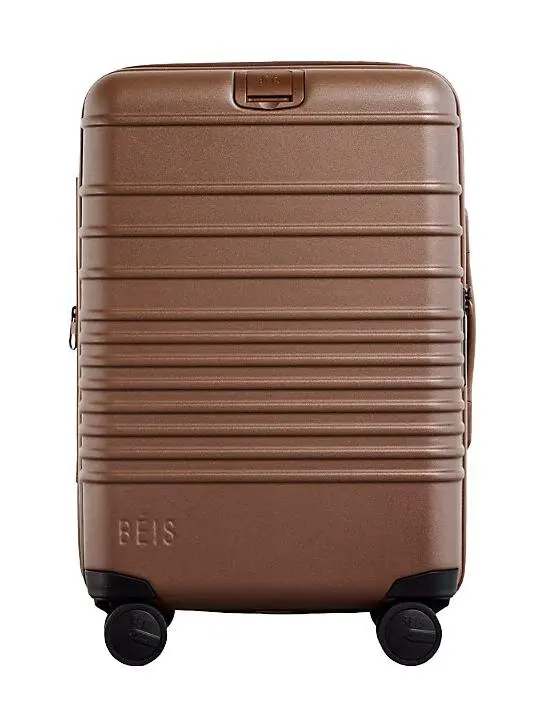 BEIS The Carry-on Roller Expandable Suitcase 58cm - Maple