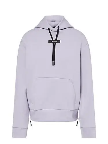 On Focus Tech Stretch-woven Hoodie - Lilac