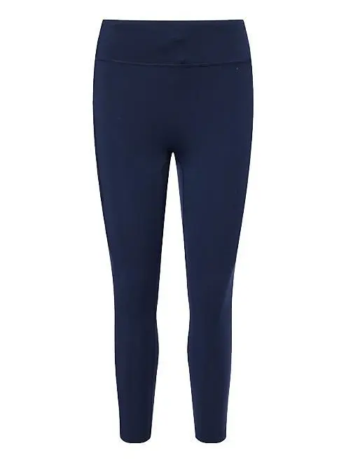 On Performance Logo-print Stretch-woven Leggings - Navy