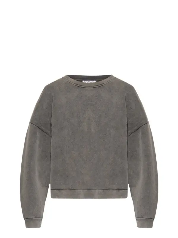 Acne Studios Organic Cotton Sweatshirt - Grey