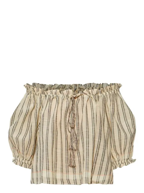 Ulla Johnson Paros Top - Beige