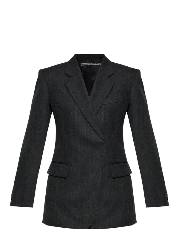 Alexander Wang Wool Blazer - Grey