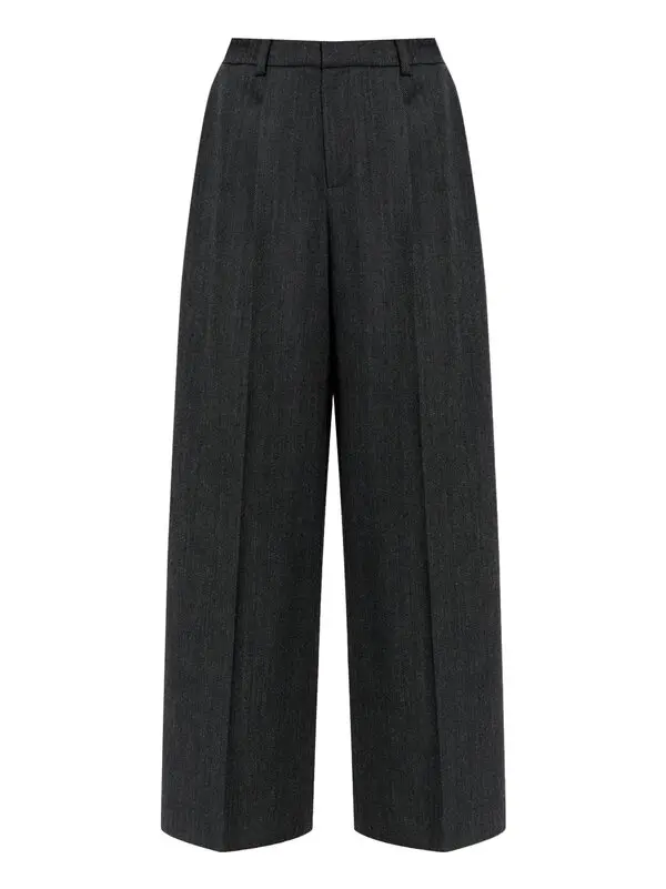 Alexander Wang Creased Trousers - Grey