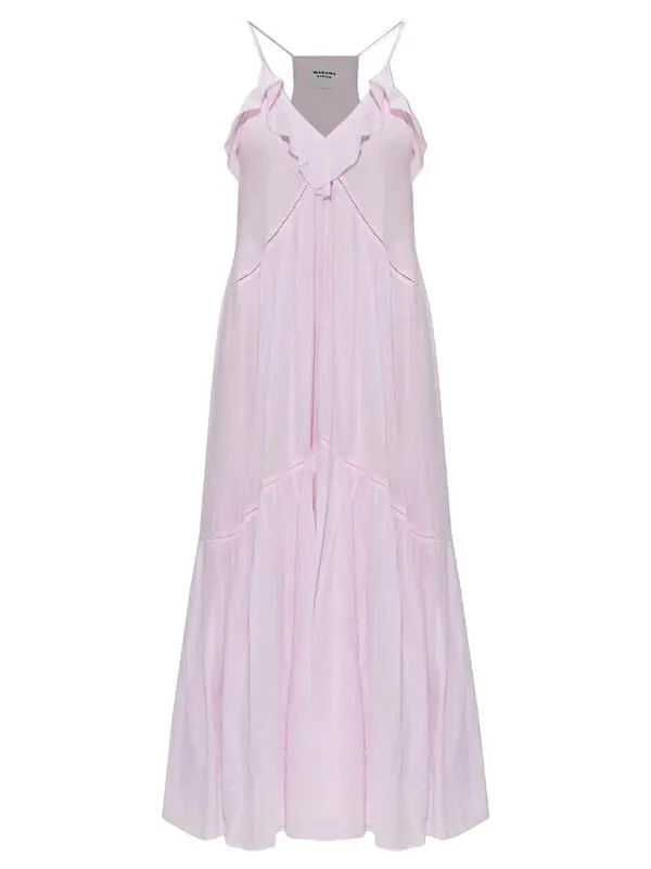 MARANT ETOILE Vasma Maxi Dress - Pink