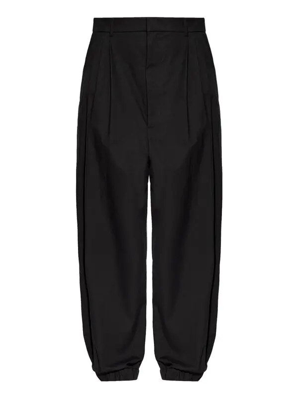 Moschino Pleated Trousers - Black
