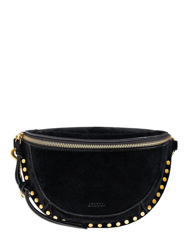 Isabel Marant Skano Suede Belt Bag - Black