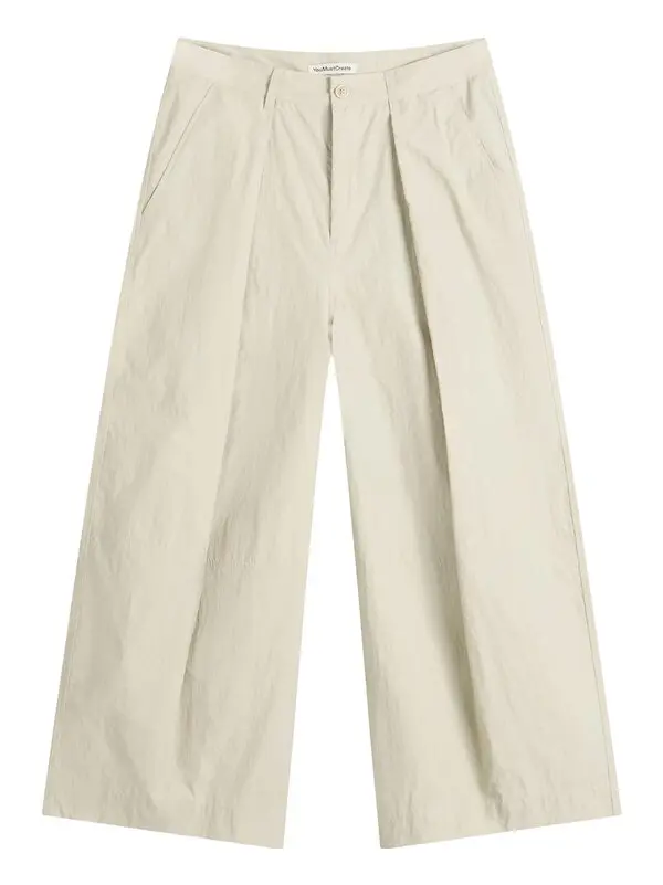 You Must Create Deadbeat Nylon Trousers - Stone
